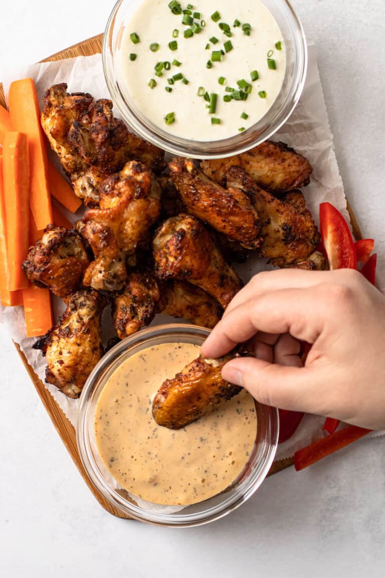 Air Fryer Chicken Wings - Lexi's Clean Kitchen