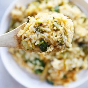 Veggie Instant Pot Risotto with Lemon - Lexi's Clean Kitchen