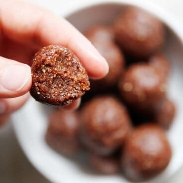 Cherry Coconut No Bake Energy Balls - Lexi's Clean Kitchen