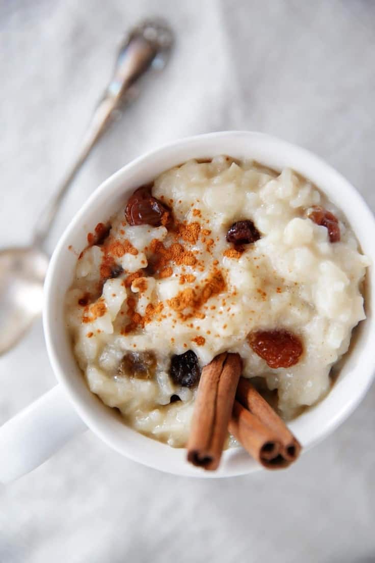 Healthy Rice Pudding (Vegan) - Lexi's Clean Kitchen