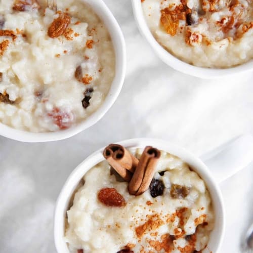 Healthy Rice Pudding (Vegan) - Lexi's Clean Kitchen