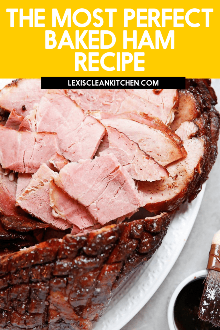 Maple Glazed Baked Ham - Lexi's Clean Kitchen