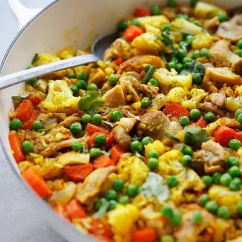 One Pot Turmeric Chicken and Rice - Lexi's Clean Kitchen