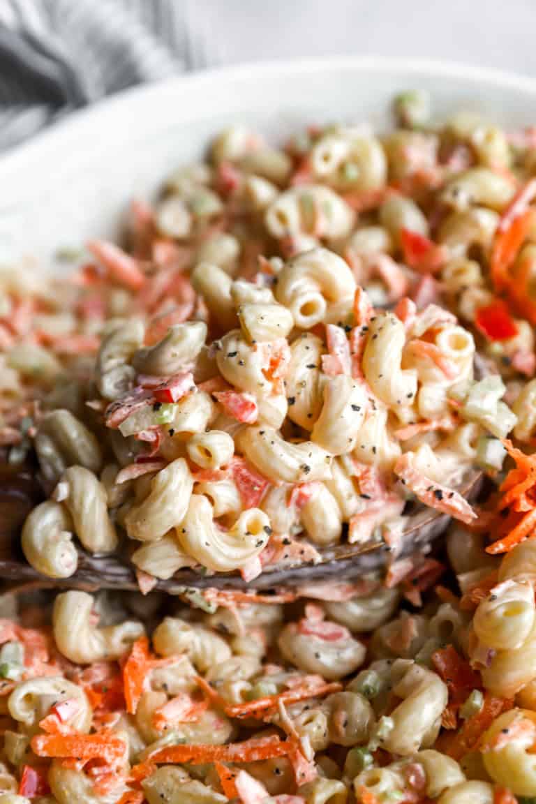 Classic Macaroni Salad Recipe - Lexi's Clean Kitchen