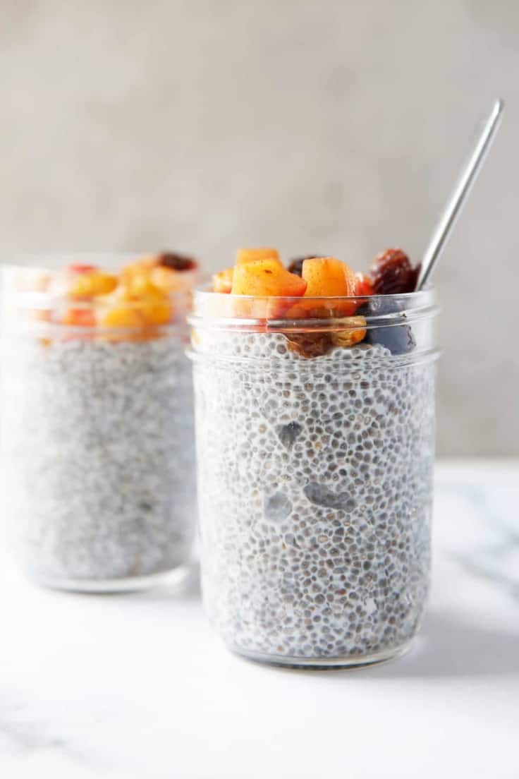 Apple Chia Seed Pudding Recipe - Lexi's Clean Kitchen
