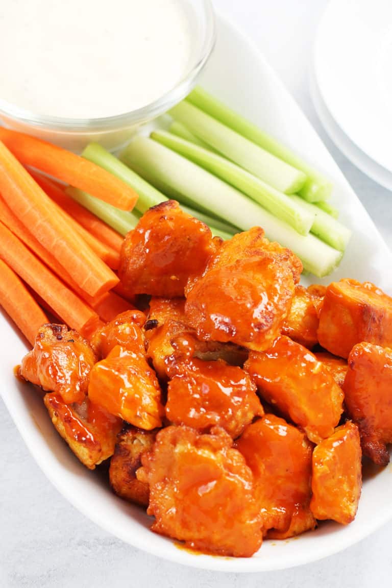 Gluten Free Buffalo Chicken Bites - Lexi's Clean Kitchen