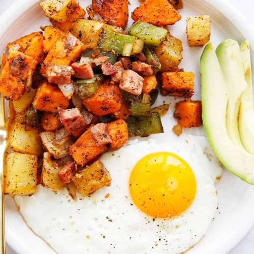 Ham and Potato Hash (Perfect for Leftovers) - Lexi's Clean Kitchen