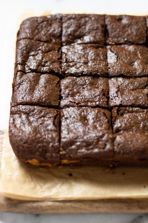 Gluten-Free Peanut Butter Stuffed Brownies - Lexi's Clean Kitchen