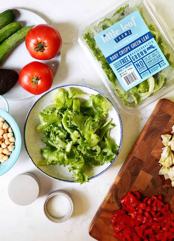 My Everyday Chopped Salad Recipe - Lexi's Clean Kitchen