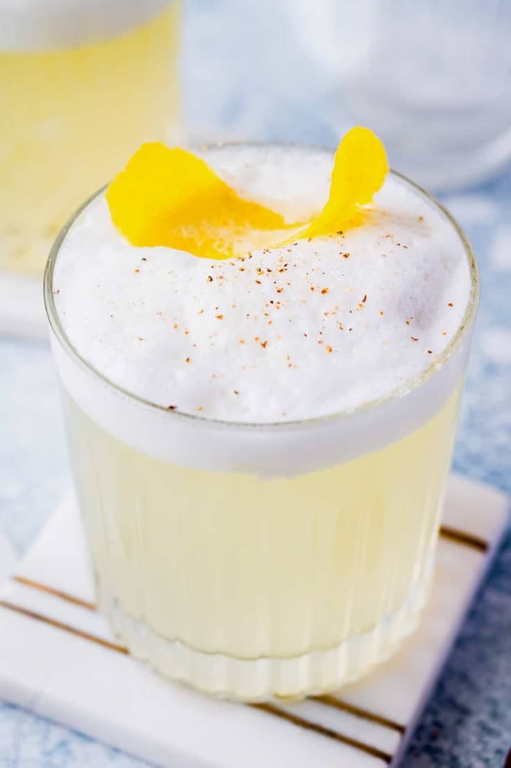 Mike's Gin Fizz Cocktail - Lexi's Clean Kitchen
