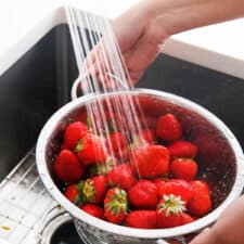 How to Clean Strawberries (So They Last Longer)! - Lexi's Clean Kitchen