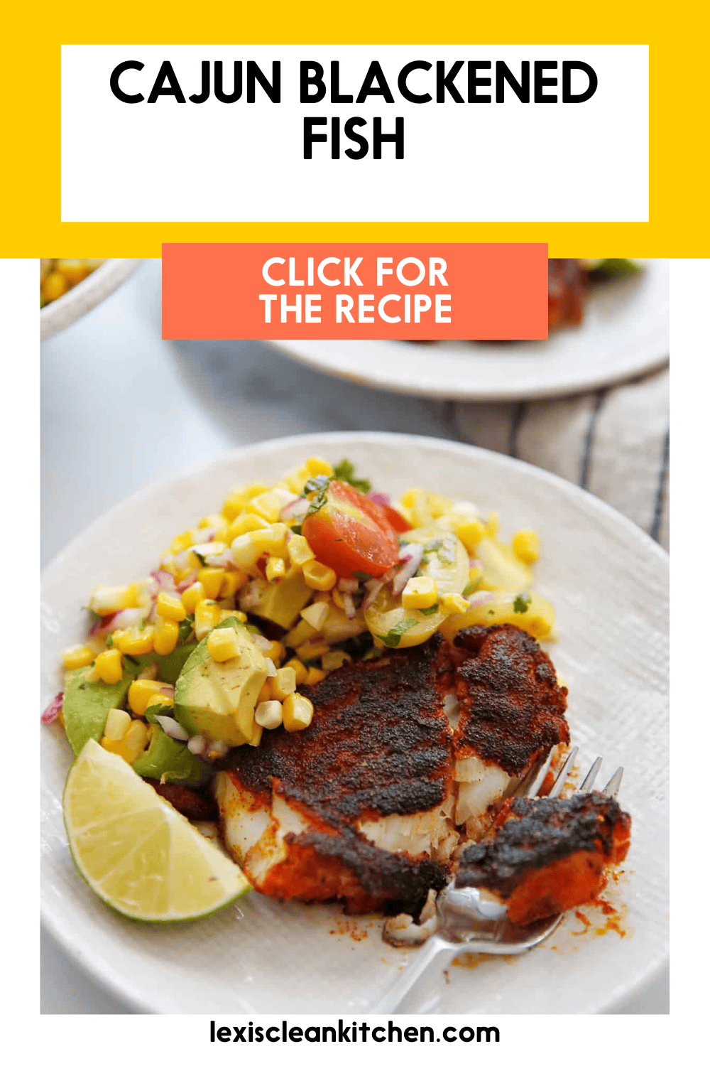 Cajun Blackened Fish - Lexi's Clean Kitchen