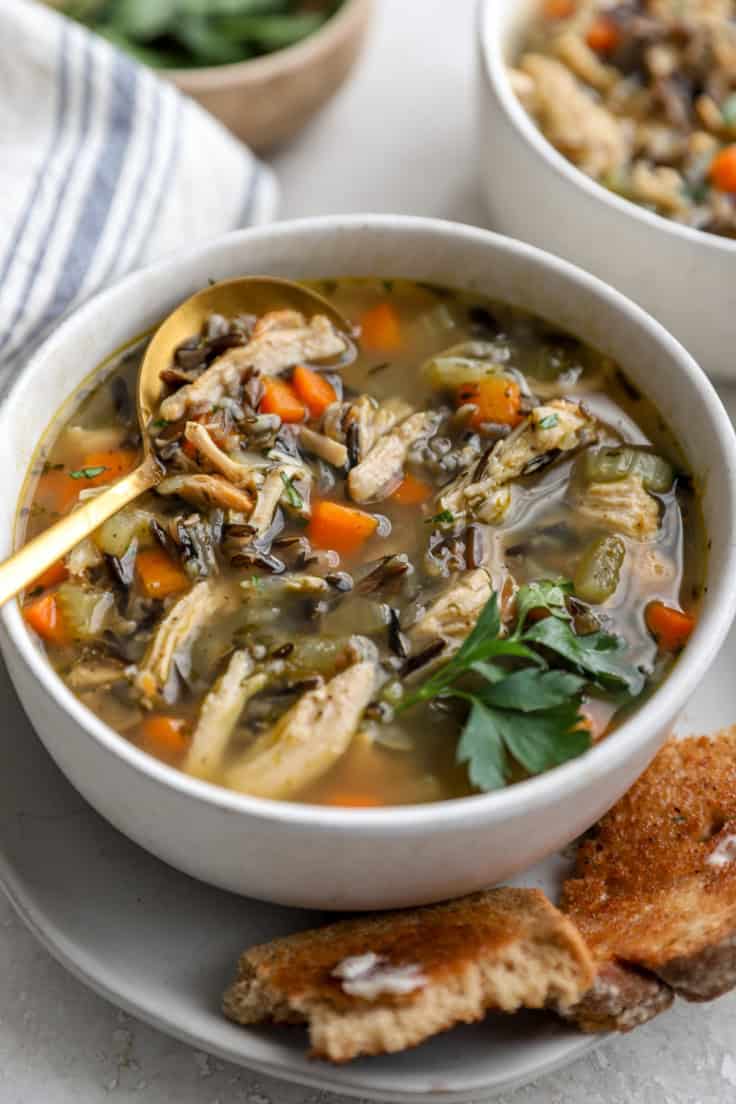 Turkey Wild Rice Soup