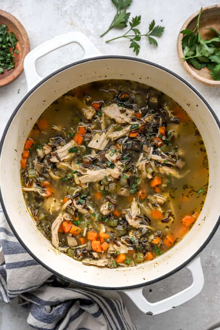 Turkey Wild Rice Soup