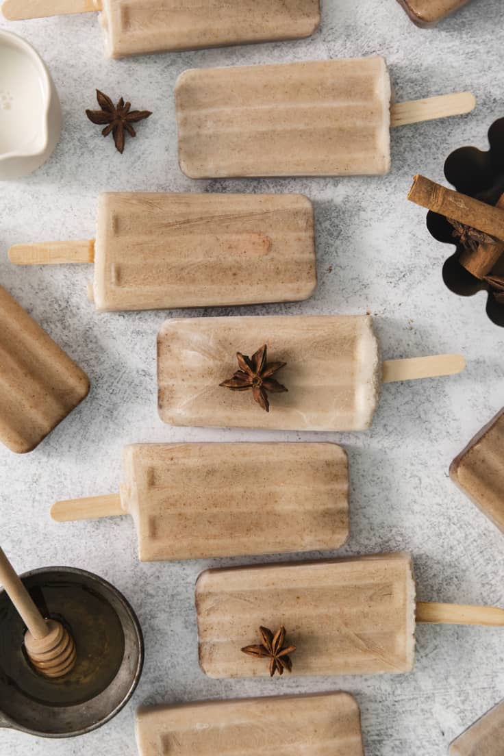 Dairy-Free Chai Popsicles - Lexi's Clean Kitchen