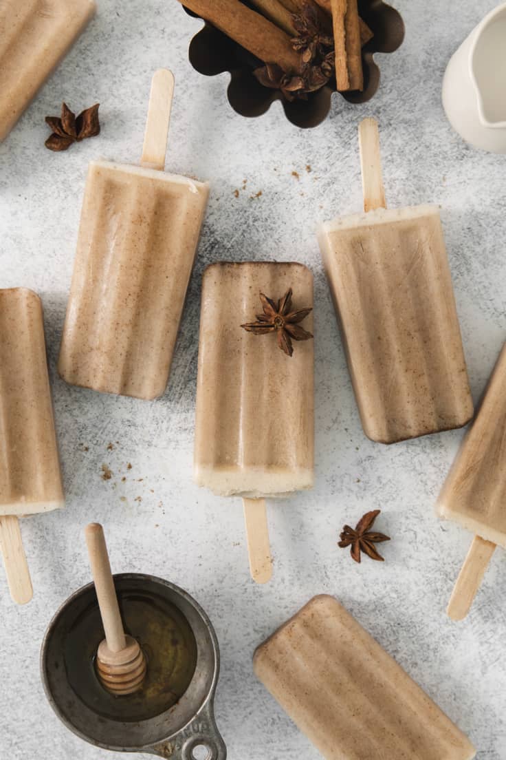 Dairy-Free Chai Popsicles - Lexi's Clean Kitchen