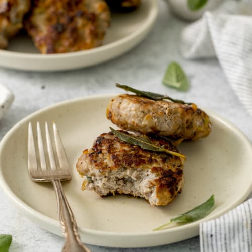 Apple Sage Breakfast Sausage - Lexi's Clean Kitchen