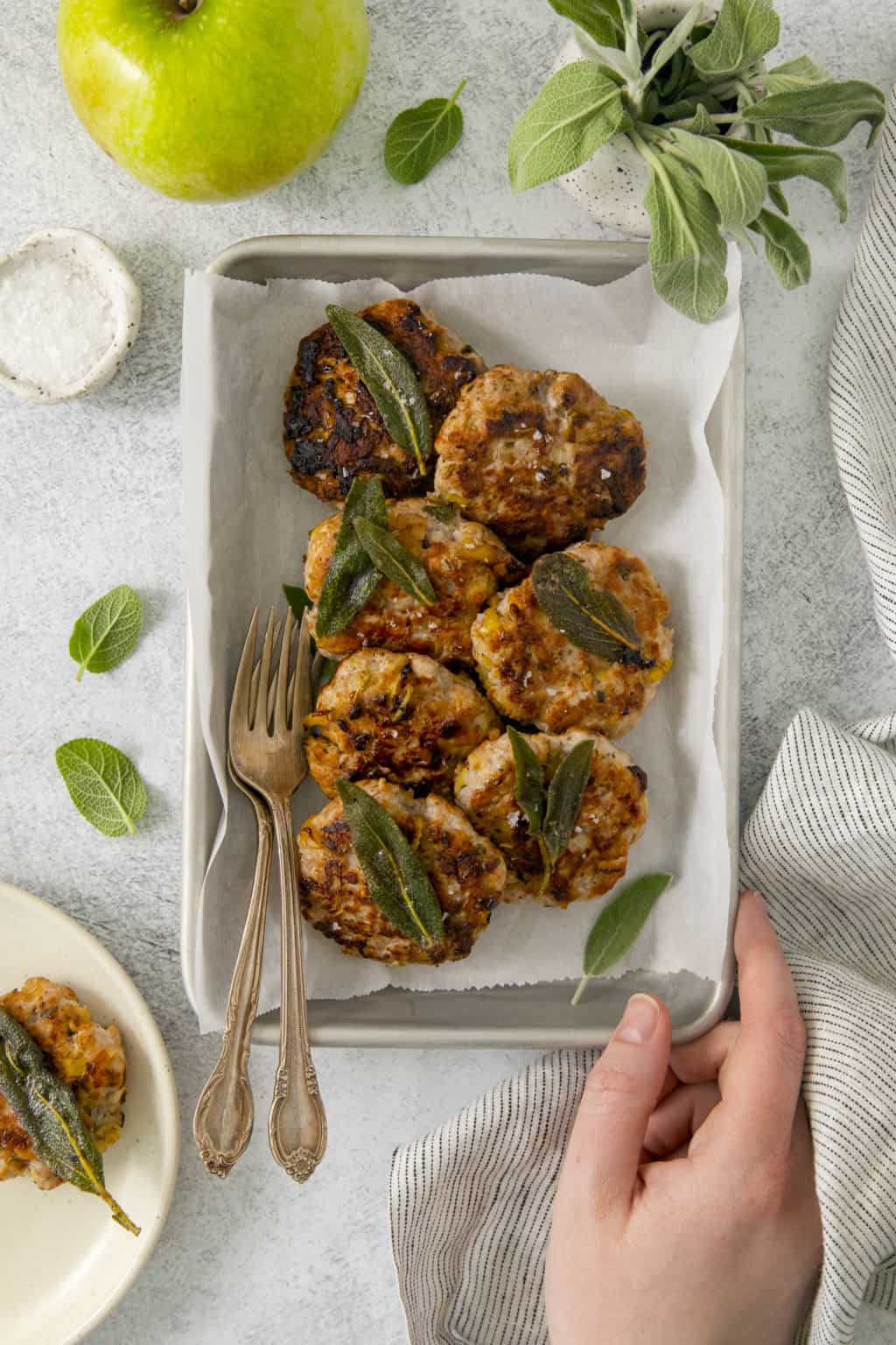 Apple Sage Breakfast Sausage - Lexi's Clean Kitchen