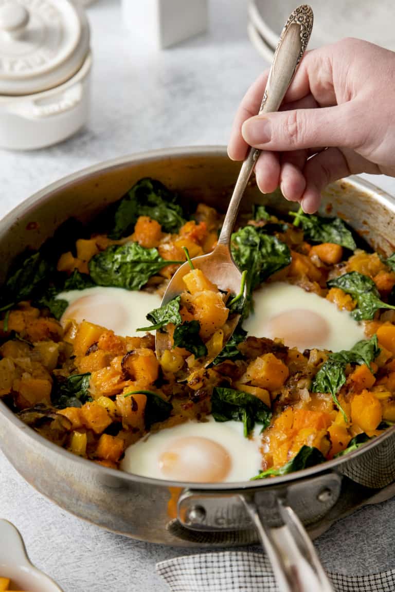 Fall Hash Brown Breakfast Skillet - Lexi's Clean Kitchen