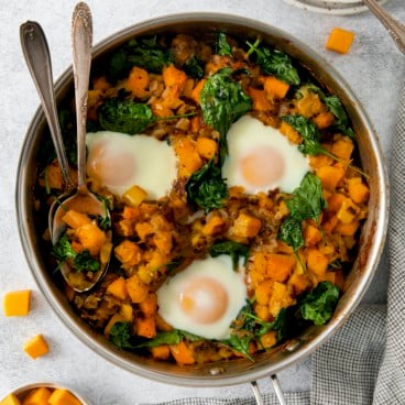 Fall Hash Brown Breakfast Skillet - Lexi's Clean Kitchen
