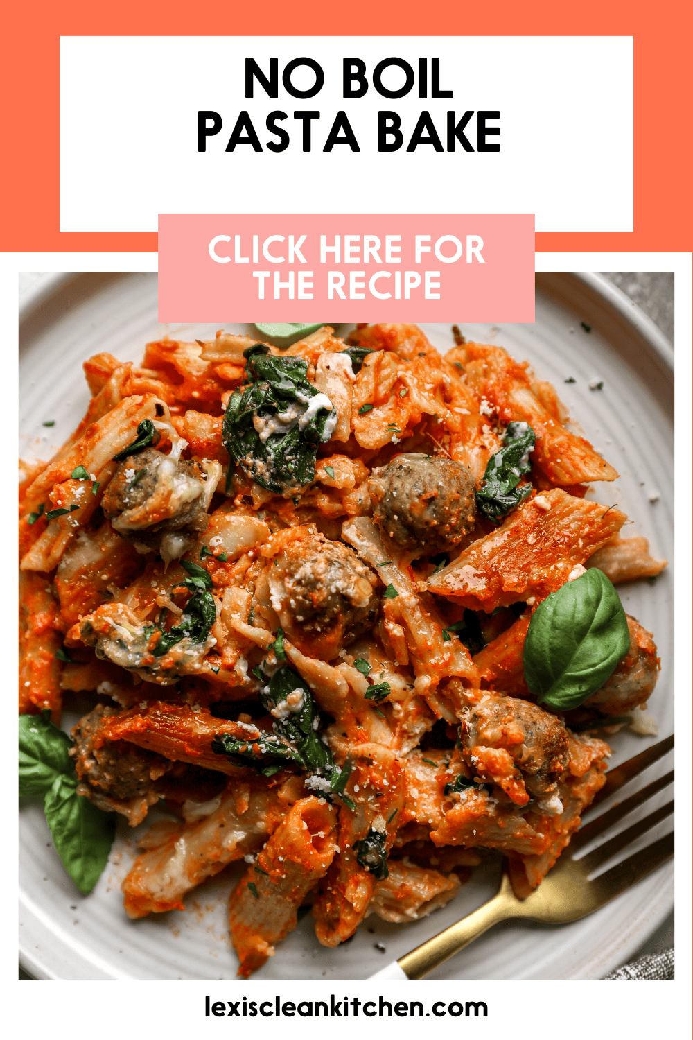 No Boil Pasta Bake