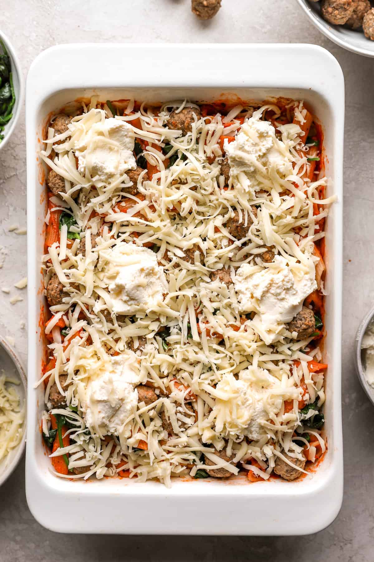 No Boil Pasta Bake