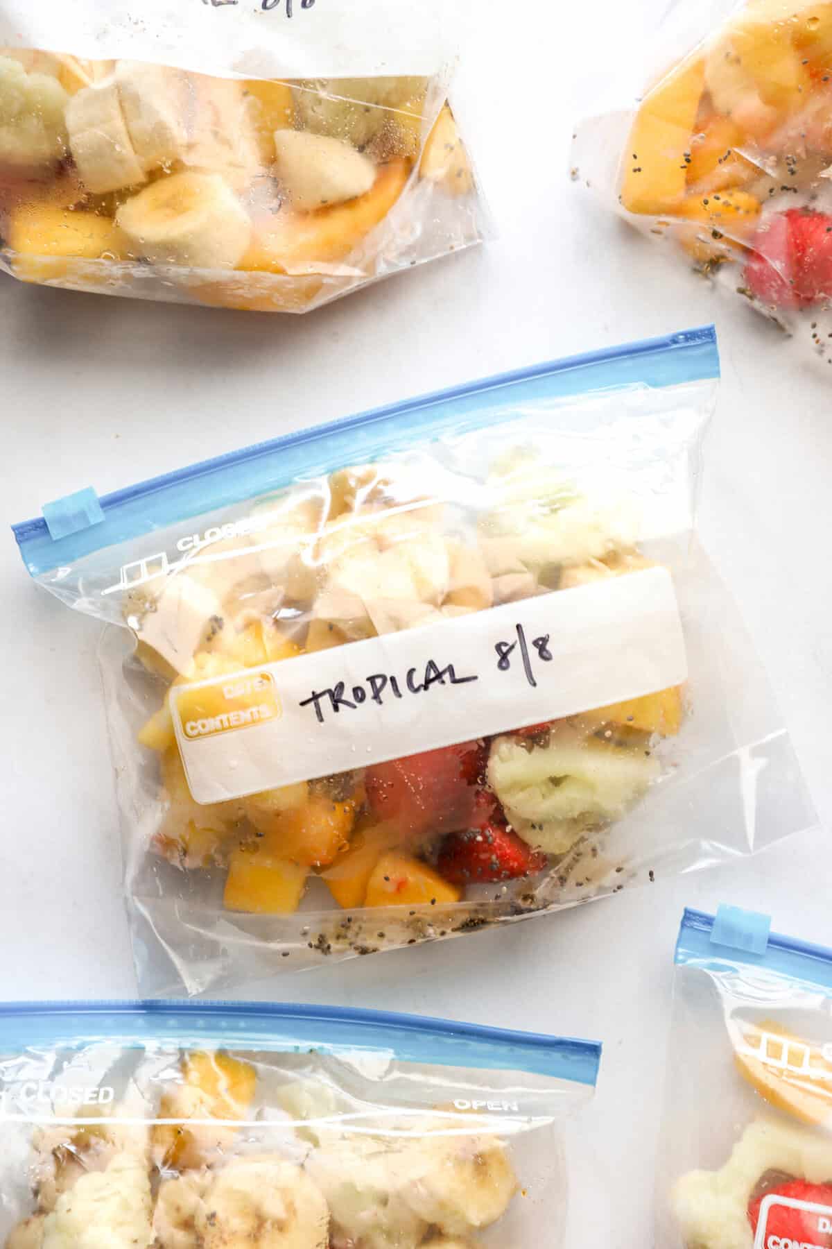Frozen Smoothie Packs (5 Recipes, 30 Smoothie Bags) - Lexi's Clean Kitchen