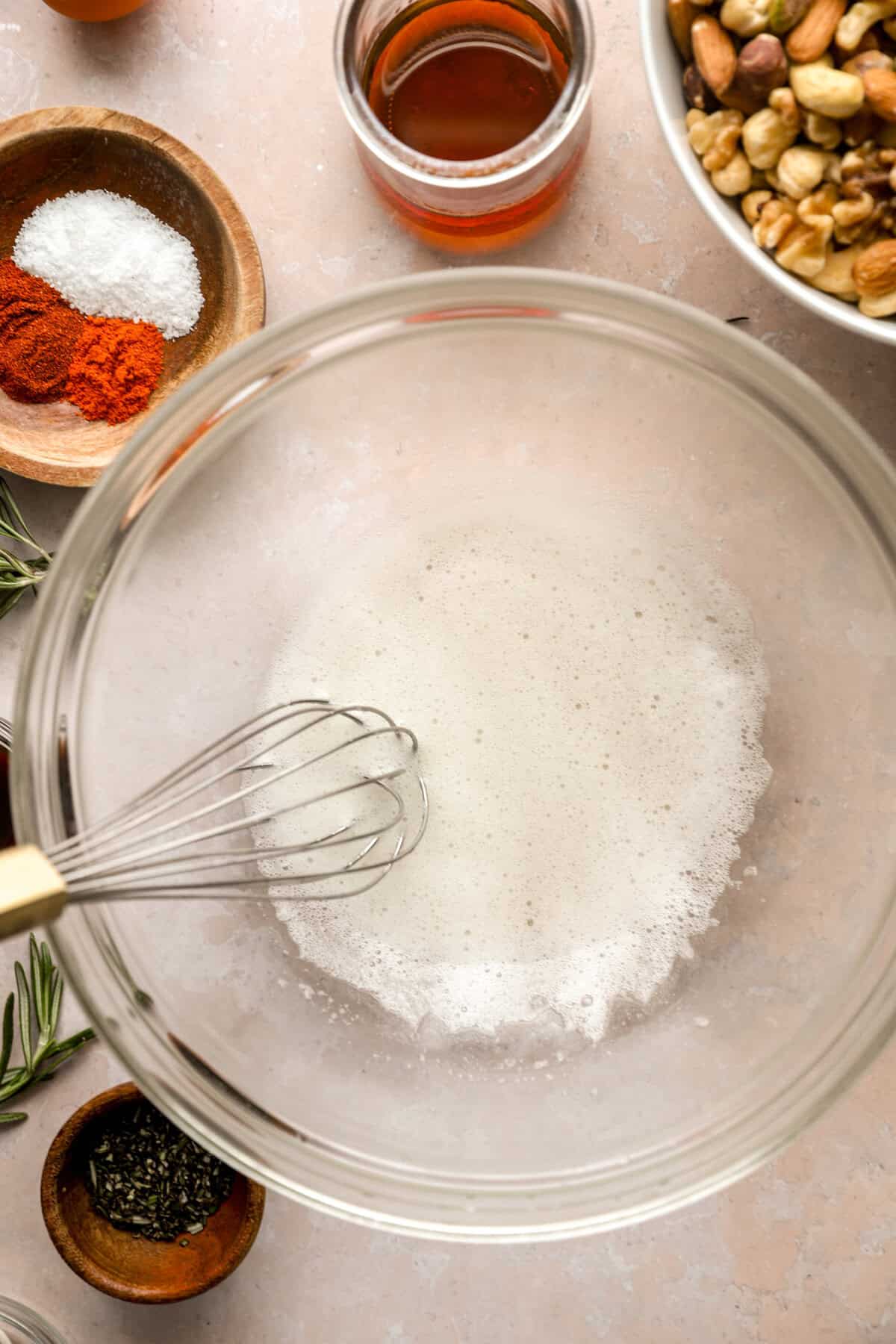 Spiced Maple Rosemary Party Nuts - Lexi's Clean Kitchen